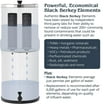 Small Berkey Base Stainless Steel Stand Raises Your Travel Berkey Water ...