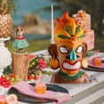 FJSHN-Solar Tiki Statue,Outdoor Tiki Statue with Solar Light,Flickering ...