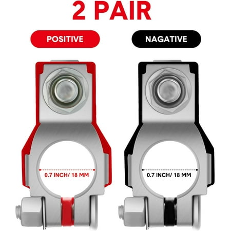 Positive and Negative Battery Terminal Assembly Compatible with Nissan ...