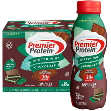 Premier Protein Shake, Chocolate, 30g Protein, 11.5 Fl Oz, 6 Ct ...