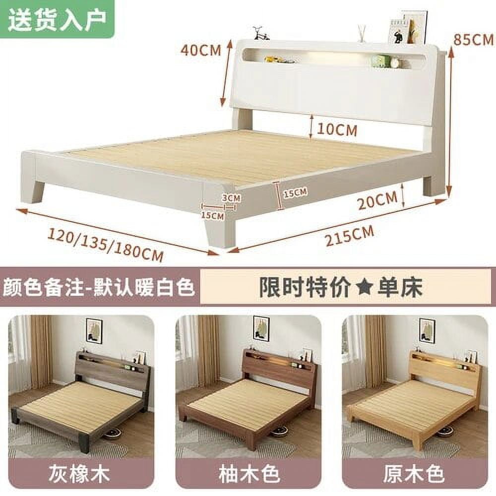 Bedroom Frame Bed Queen Double Luxury King Size Headboards Bed Modern ...