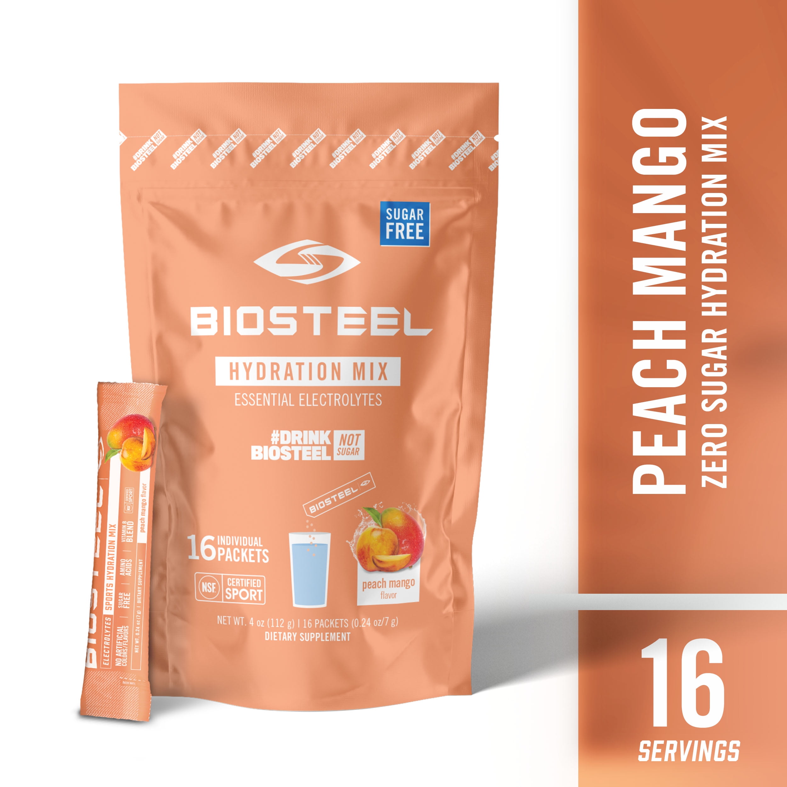 BioSteel Zero Sugar Hydration Mix, Great Tasting Hydration with 5 ...