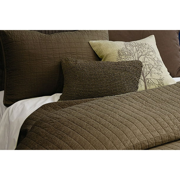 HIP 2B SQUARE BROWN QUILT KING SET - Walmart.ca