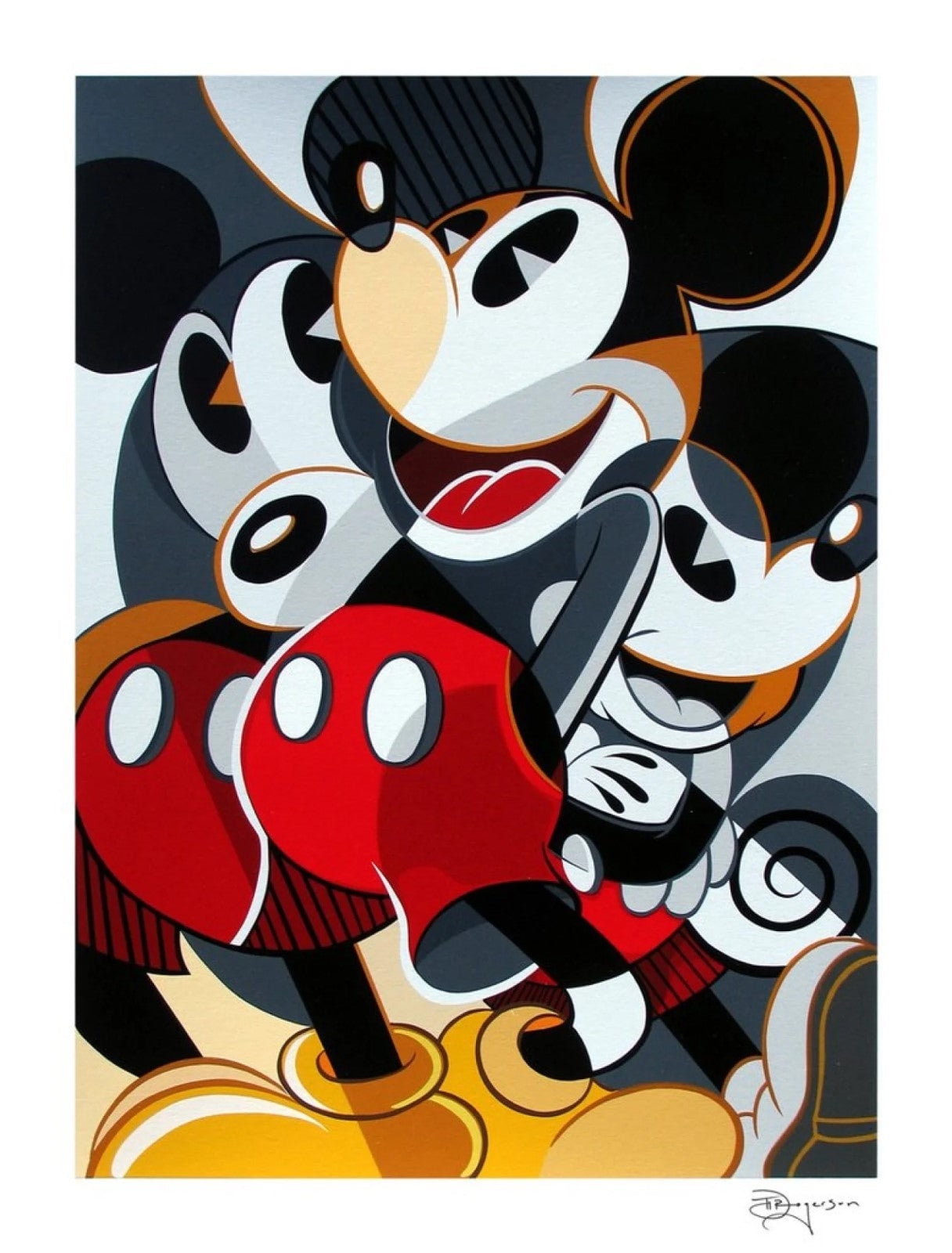Mousing Around 1- AP Artist Proof Edition- Mickey Mouse by Tim Rogerson ...