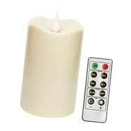 3-Pc LED Candle and Remote Set - Walmart.com