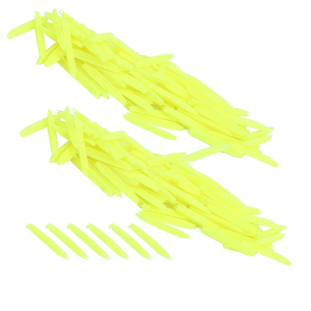 ATTOE 2 Bag Rubber Fishing floats Floating Fish Drift Flat Tail ...