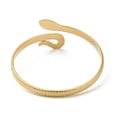 1pc Ion Plating(IP) 304 Stainless Steel Snake Open Cuff Bangles Jewelry ...