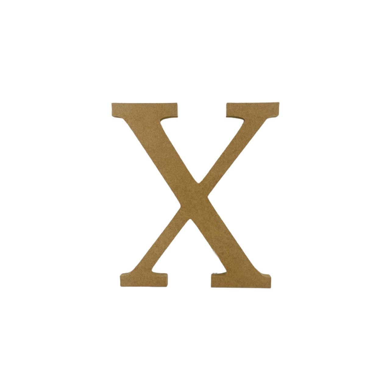 4" Wood Greek Letter Chi Χ Unfinished, Fraternity and Sorority Greek ...