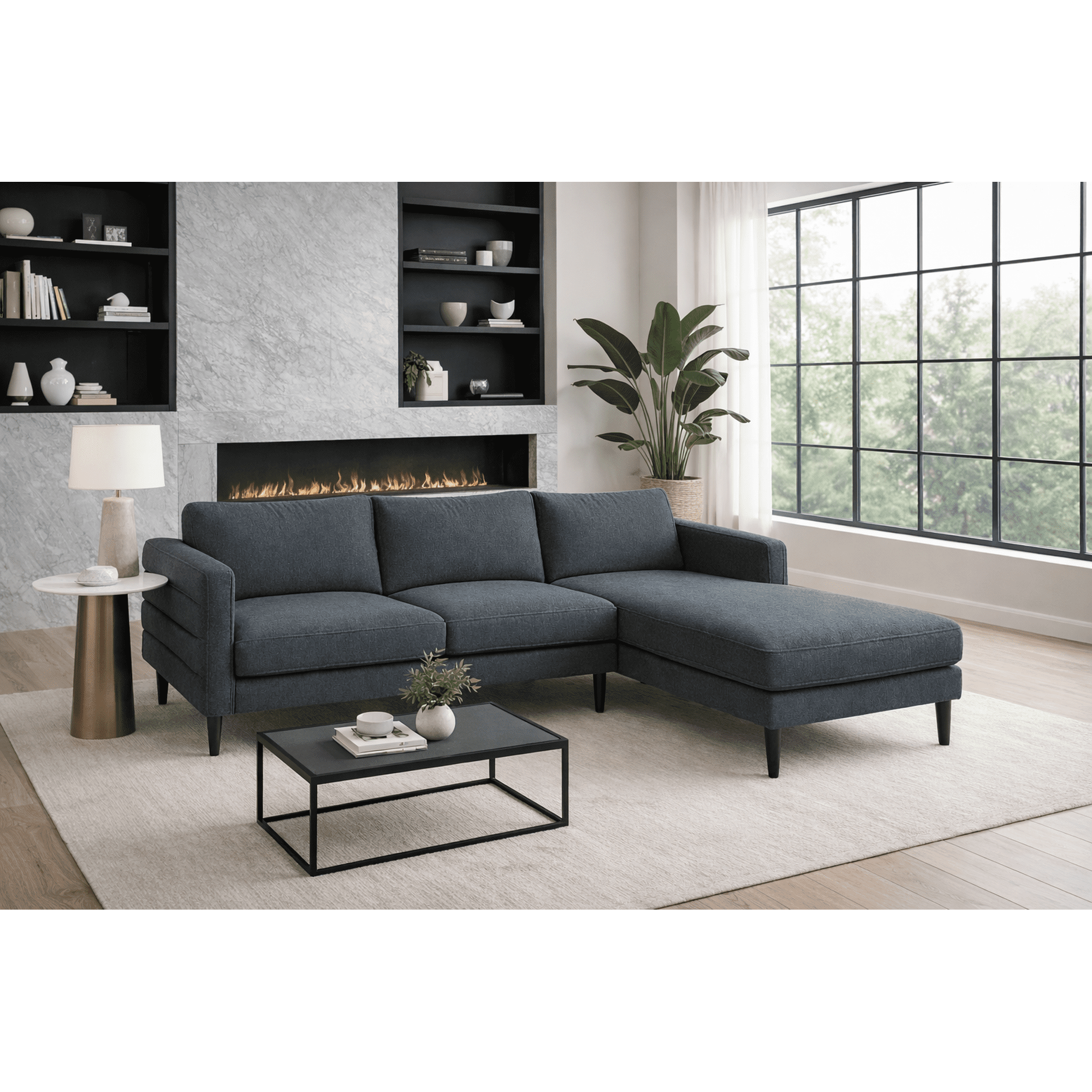 Click here for Kwality Imports K-Living Modern Fabric Sectional I... prices