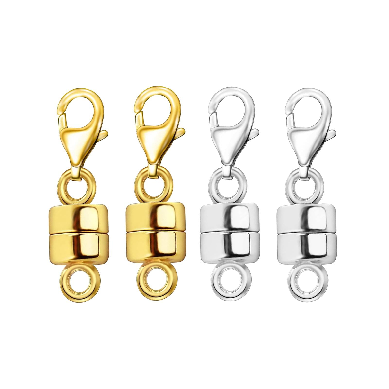 Click here for Veasfak 4pcs Magnetic Necklace Clasps Sturdy Smoot... prices
