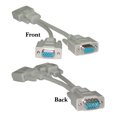 C&E VGA Y Cable, Low Resolution, HD15 Male to 2 x HD15 Female, 8 Inch ... C&E VGA Y Cable, Low Resolution, HD15 Male to 2 x HD15 Female, 8 Inch ...