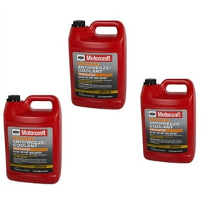 Motorcraft Antifreeze Coolant, 1 Gallon, Concentrated Orange/Yellow ...