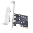 USB 3.2 GEN1 5Gbps PCIE Expansion Card PCIE To Double Type C Adapter ...