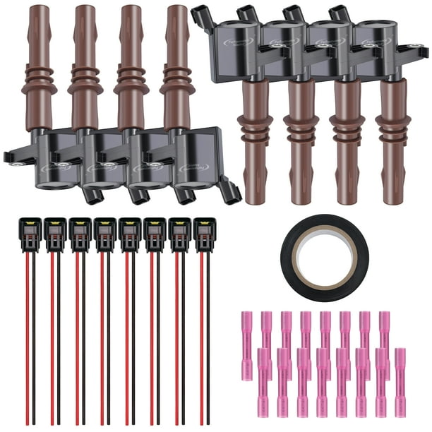 Ignition Coils & Pigtail Wiring Harness Fits Ford F150 Expedition ...