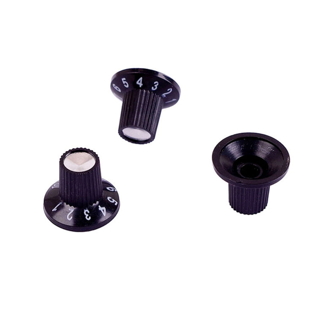 Yuarrent Style Guitar Amp Knobs Skirted Guitar Volume Potentiometer ...