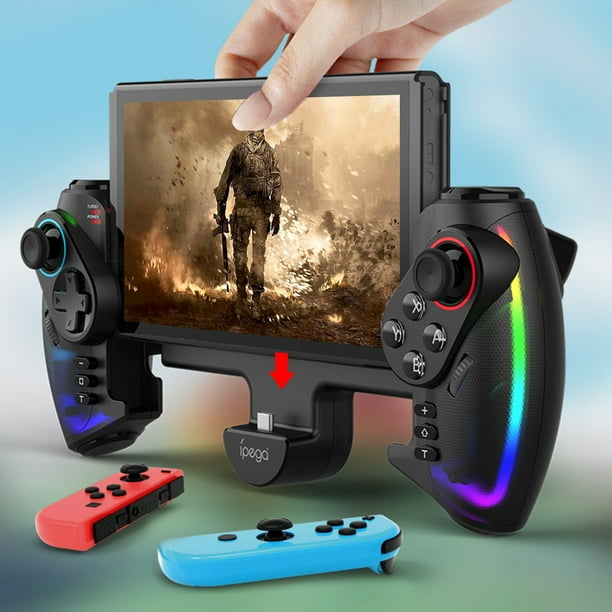 Shock Handheld Six-Axis Type-C Turbo Game Gamepad para consola Switch ...