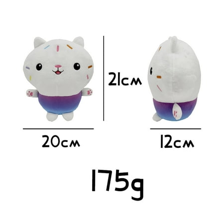 Gabby's Dollhouse Gabby's Dollhouse Mermaid Blue Cat Fat Cat Toy ...