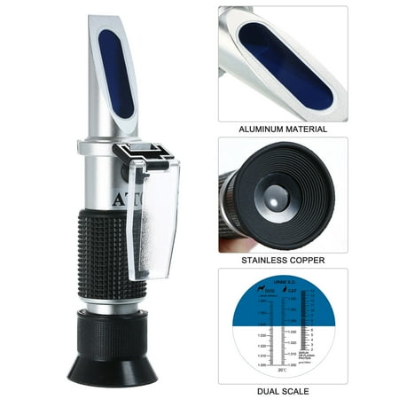 Pet Dog & Cat Refractometer Handheld Pet Urine Specific Gravity (1.000 ...