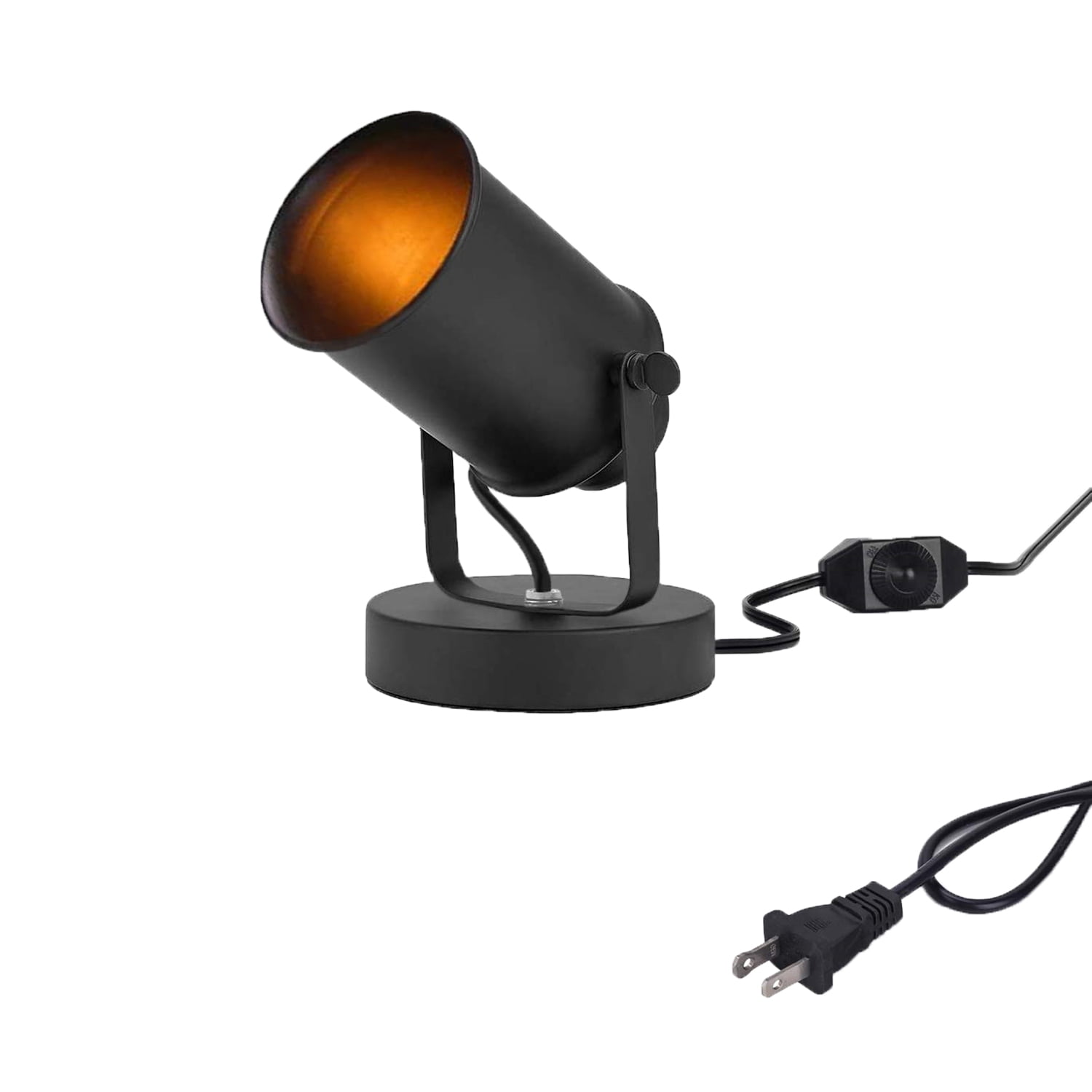 FSLiving Plug In Spotlight LED Accent Uplight with Dimmer Switch Multi ...