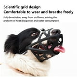 Basket Dog Muzzle for Large Medium Small Dogs, Cage Muzzles to Prevent ...