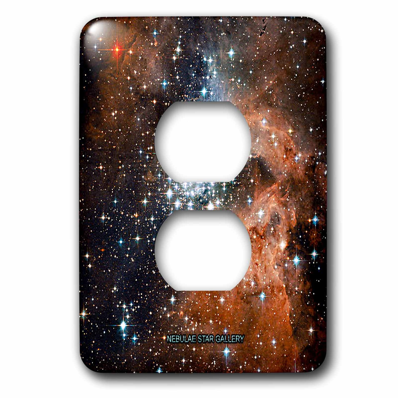Galaxy and Nebula - Nebulae Star Gallery 2 plug outlet cover lsp-76786 ...