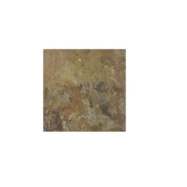 Winton Self-Adhesive Vinyl Floor Tile, Earth Slate, 12X12 In., 1.1 Mm ...