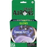 Crazy Aarons Thinking Putty 4 Tin (3.2 oz) - Aura - Glow-in-the-Dark ...