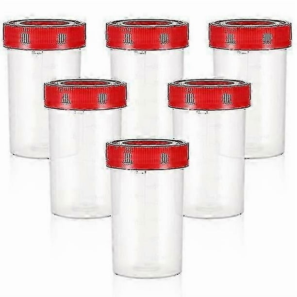 10 Pcs Specimen Containers Sample Bottles Urine Sample Pots Sample Cups ...