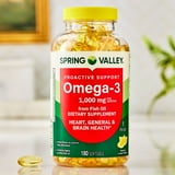 Spring Valley Proactive Support Omega-3 Fish Oil Dietary Supplement ...