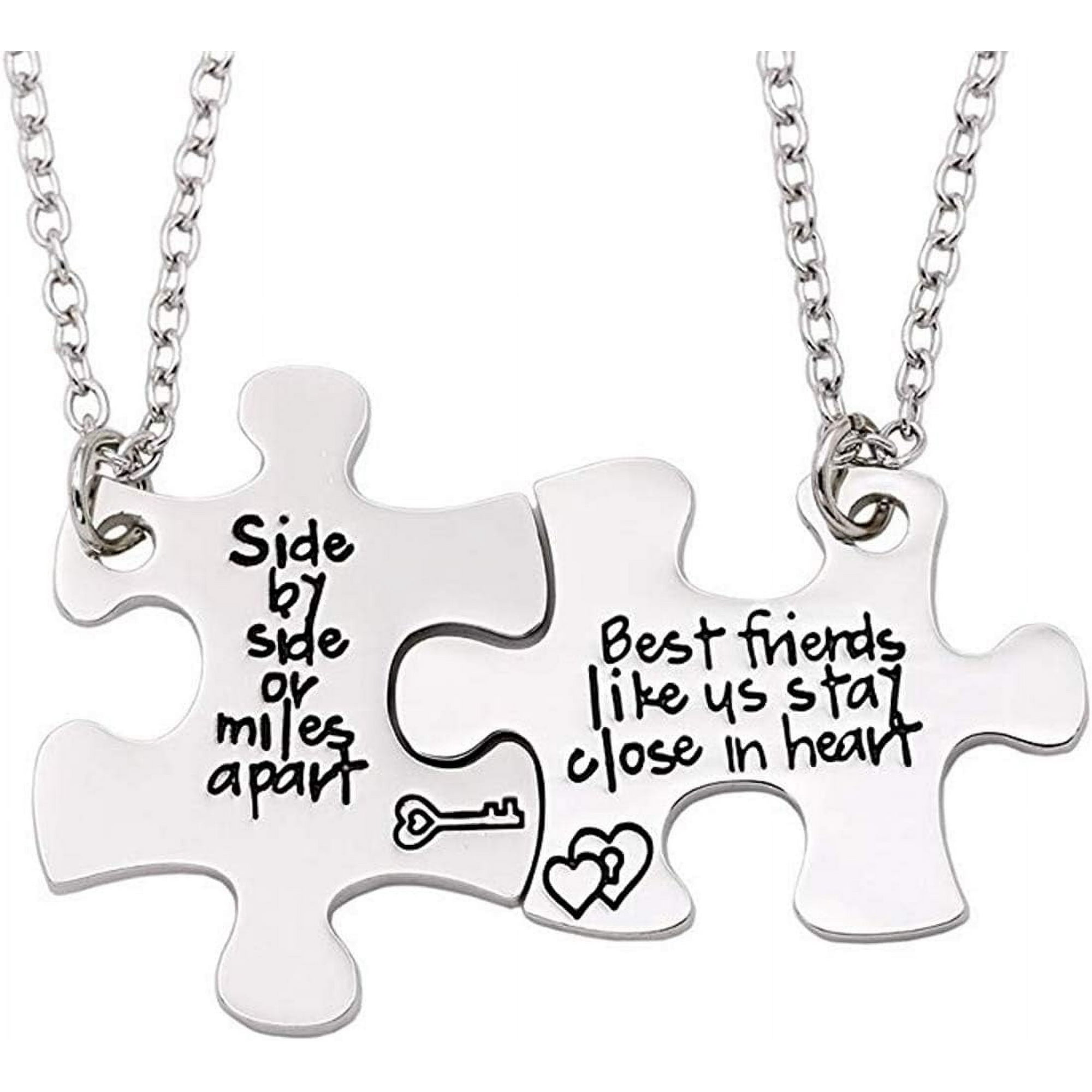 Click here for Salafire 2pcs Friends Necklaces For 2 - Side By Si... prices