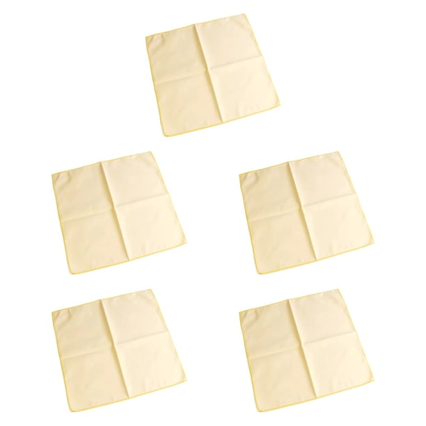 Toalla de limpieza de limpieza de microfibra 5x Toalla de secado suave ...