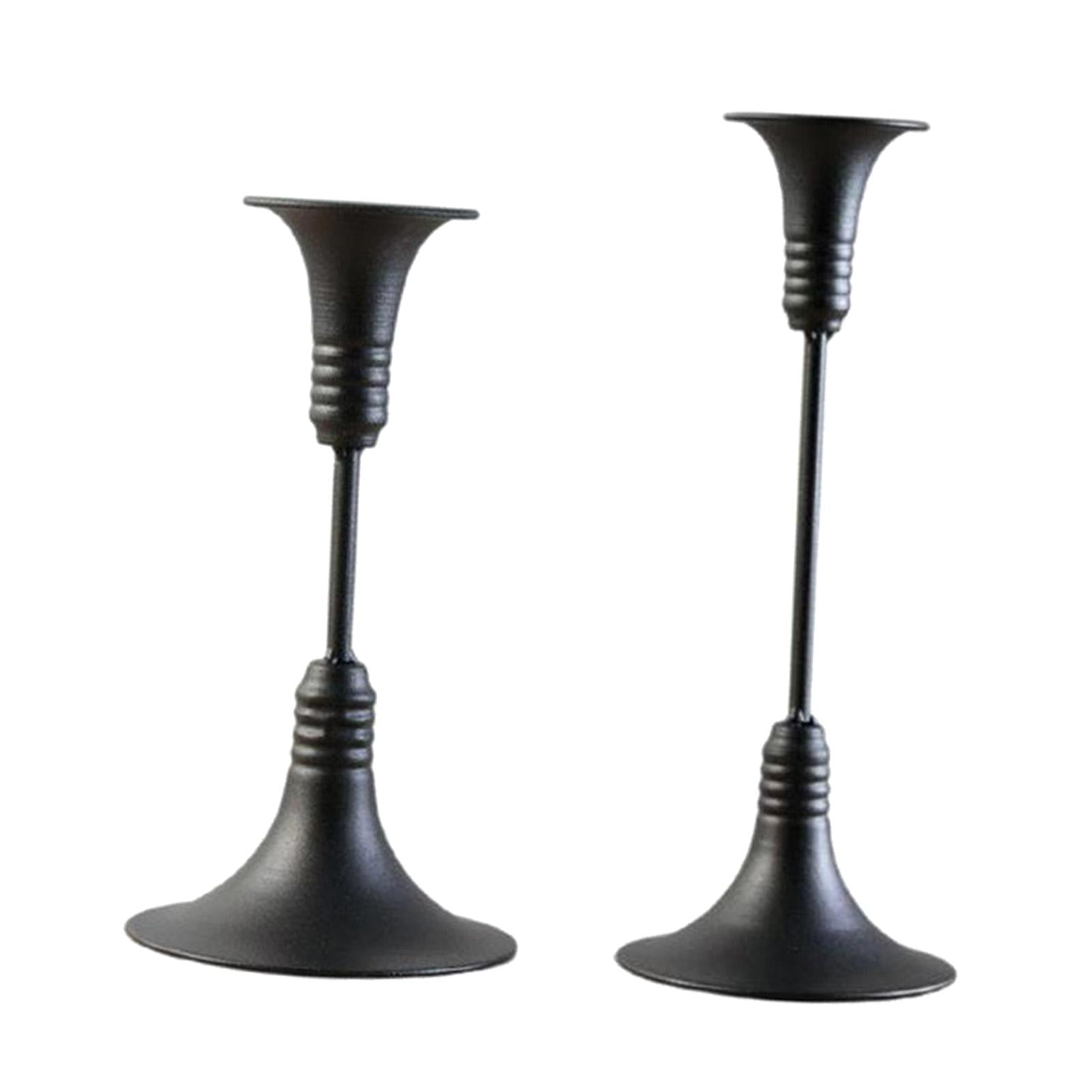 Candelero de Hierro Retro perfecl Soporte para Velas de pilar ...