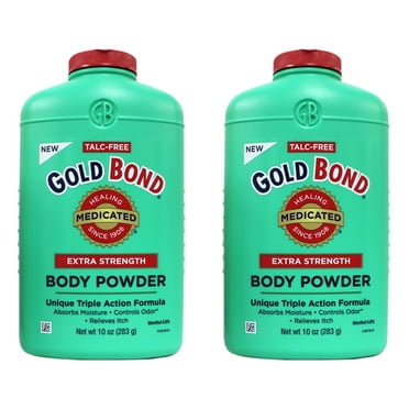Gold Bond Medicated Body Powder, Original Strength, 10 oz, with Menthol ...