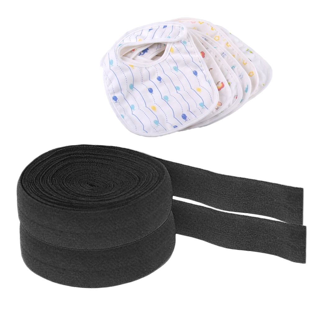 2 Pieces Bias Binding Elastic Band Folding Tape Folding Rubber, 20mm ...