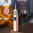 EcoVerve Windproof Straight Torch Blue Flame Torch Turbine Torcher ...