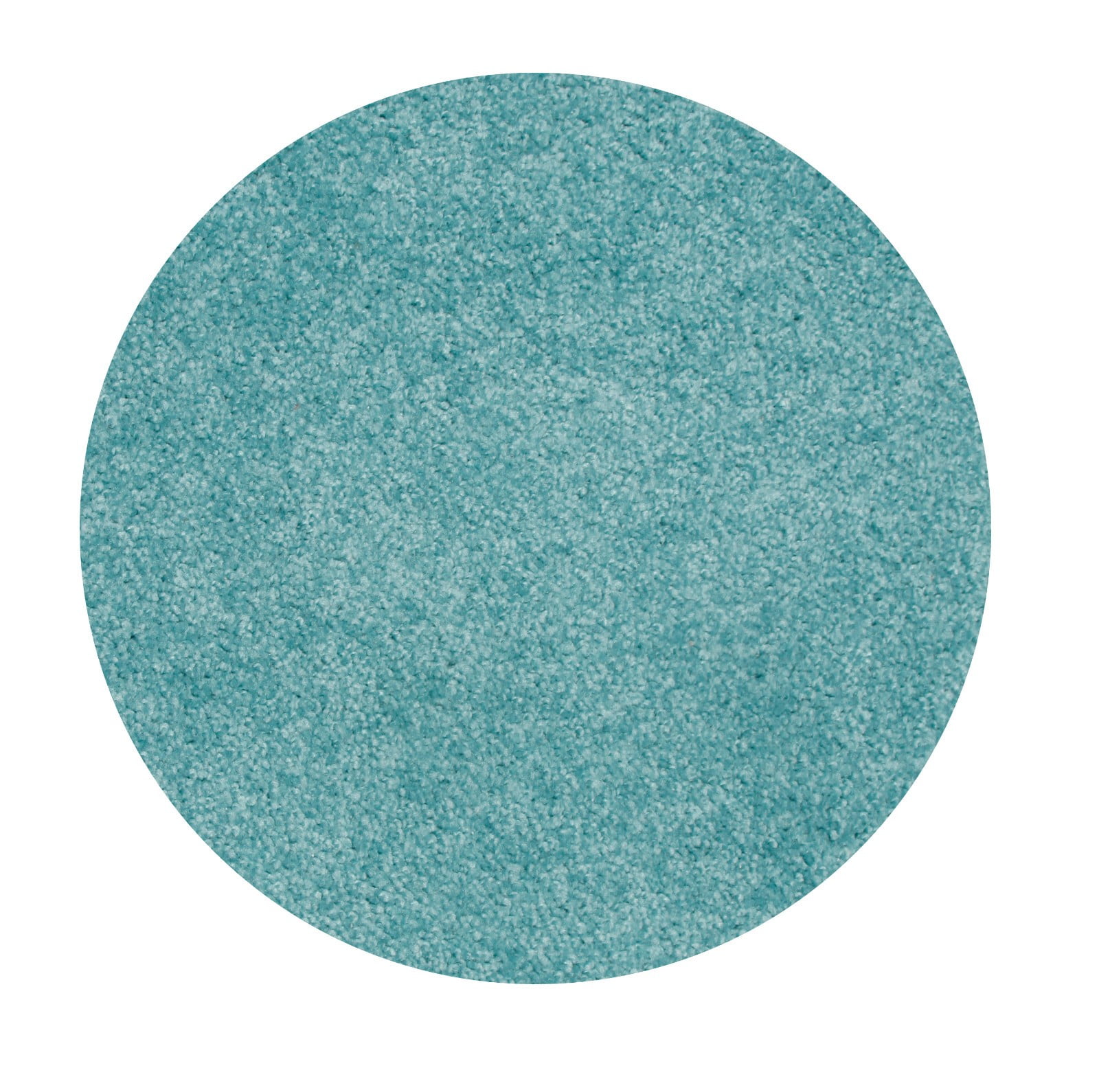 Home Queen Solid Color Teal 5' Round - Area Rug - Walmart.com - Walmart.com