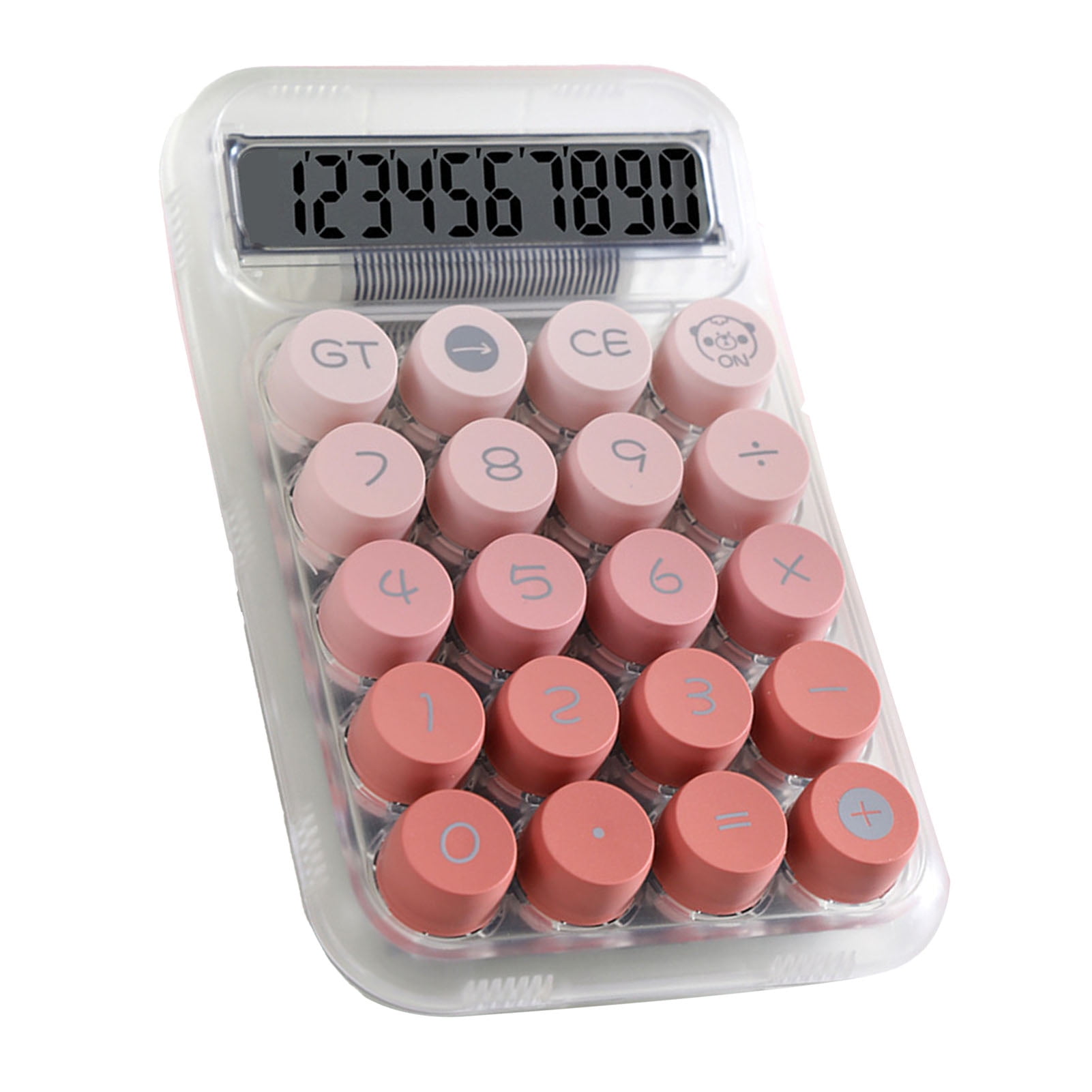 Calculadora de Escritorio, Pantalla Grande Calculadora Transparente Con ...