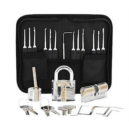 Lock Picking Kit, 24-piece Lock Picking Kit, Practice Tools With 4 ...