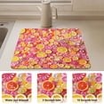 Colorful Candy Diatomaceous Earth Water Absorbent Mat, Anti-Slip Rubber ...