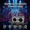 Hip Hop 50th Anniversary Portable Mini Bluetooth Speaker with Necklace ...