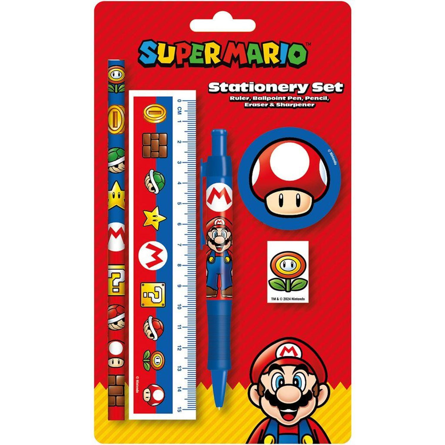 Click here for Super Mario Bros. Super Mario Stationery Set prices