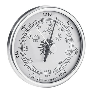 Precision 3.25 inch Wall Barometer with Weather Measure Gauge and ...