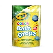 Sesame Street Fizzy Tub Color Tablets Assorted Bathwater Colors 150 Ct ...