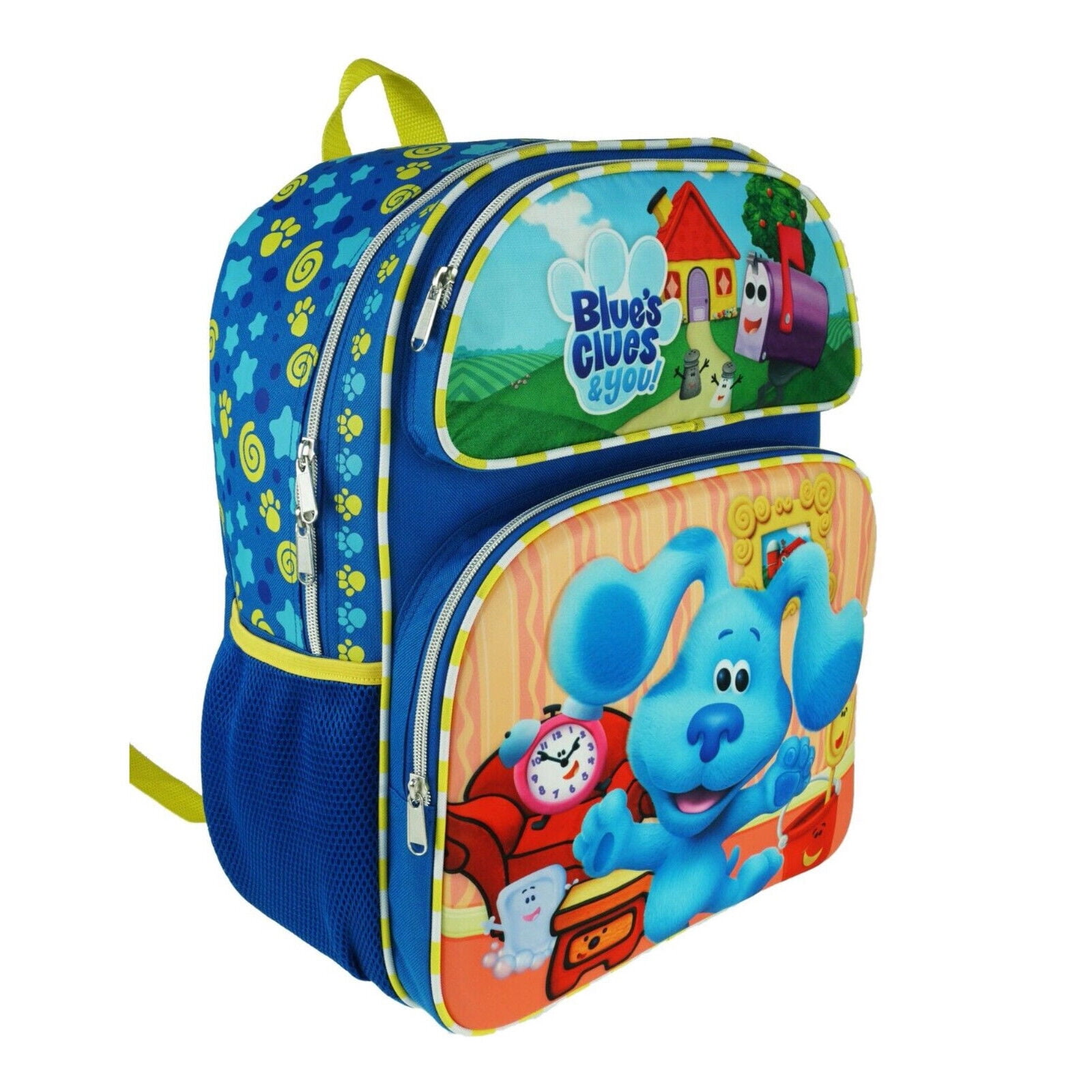 Blues Clues backpack 16" with 3D EVA molded front pocket - Walmart.com