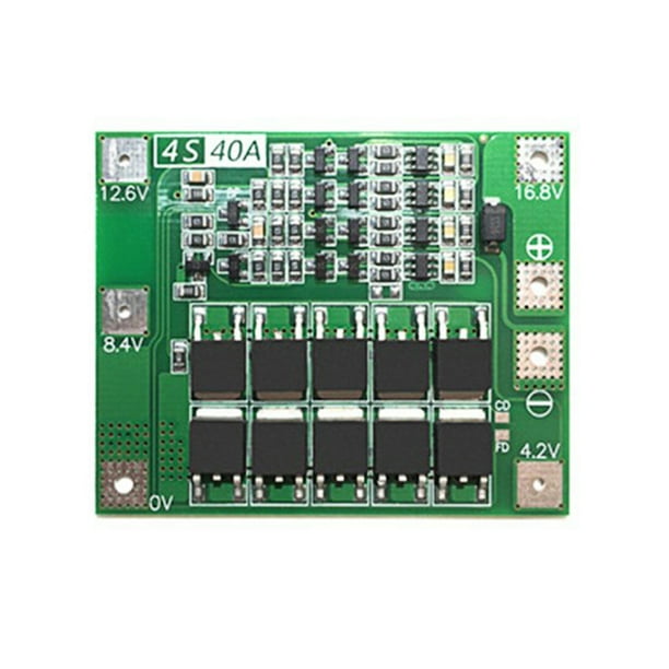 4S 40A 16.8V BMS Power Tools PCB For Drill Motor Battery Protection ...