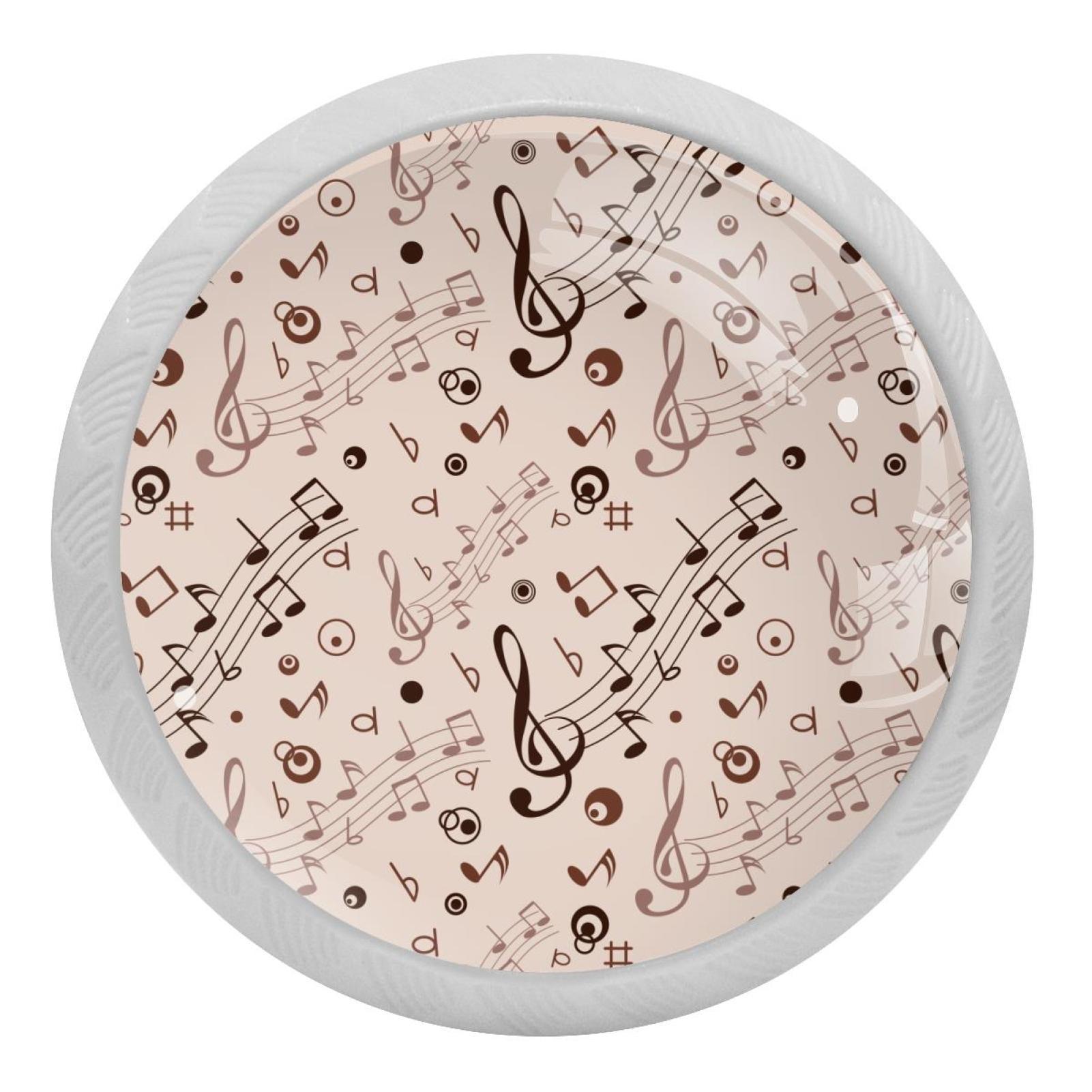 4PCS Round Music Cabinet Fluorescence Knob Glowing in the Dark ...