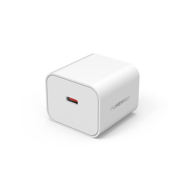 PureGear Cargador rápido AC USB-C PD 30W Universal Blanco (sin Cable ...