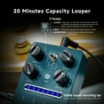 FLAMMA FS01 Drum Machine & Phrase Loop Pedal, Mix Mode, 121 Rhythms, 20 ...