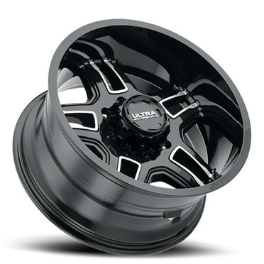 18" Black With Natural Accents Hunter 203 Wheel by Ultra Wheel 203 ...