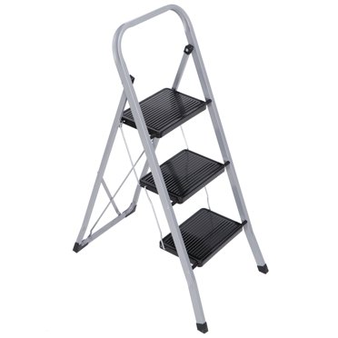 Cosco Rolling Commercial Step Stool CSC11834GGB1 - Walmart.com